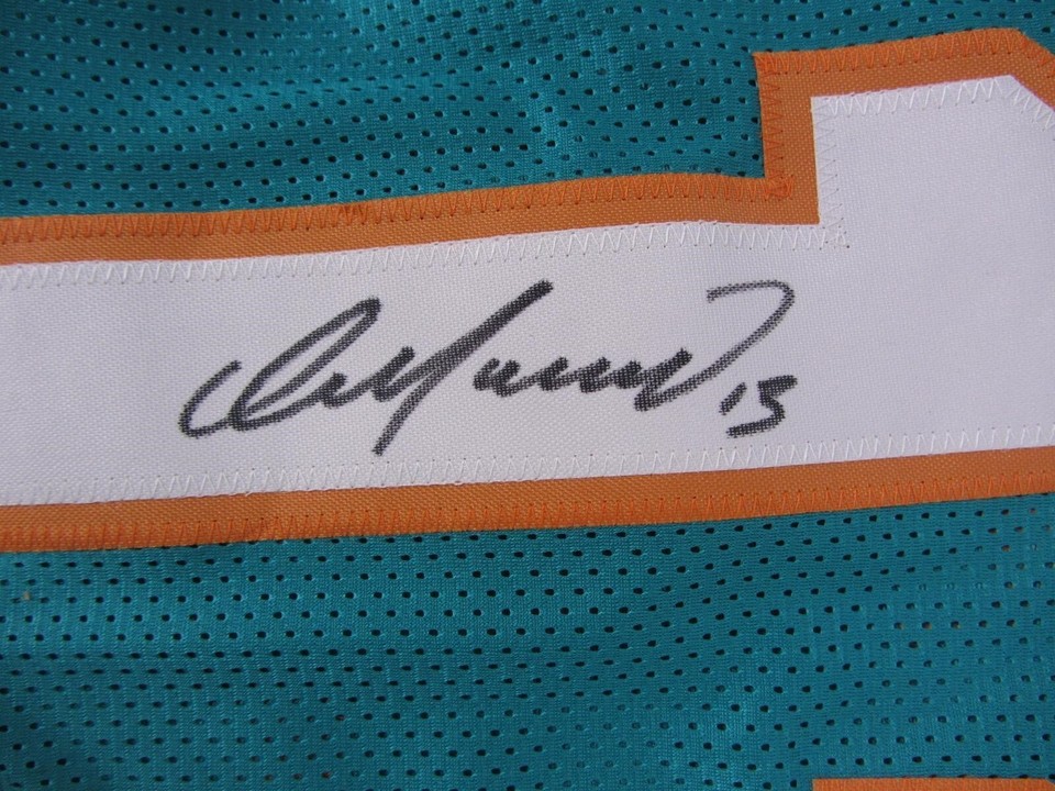 Dan Marino Autographed Miami Dolphins Signed Custom STAT Jersey Dan ...