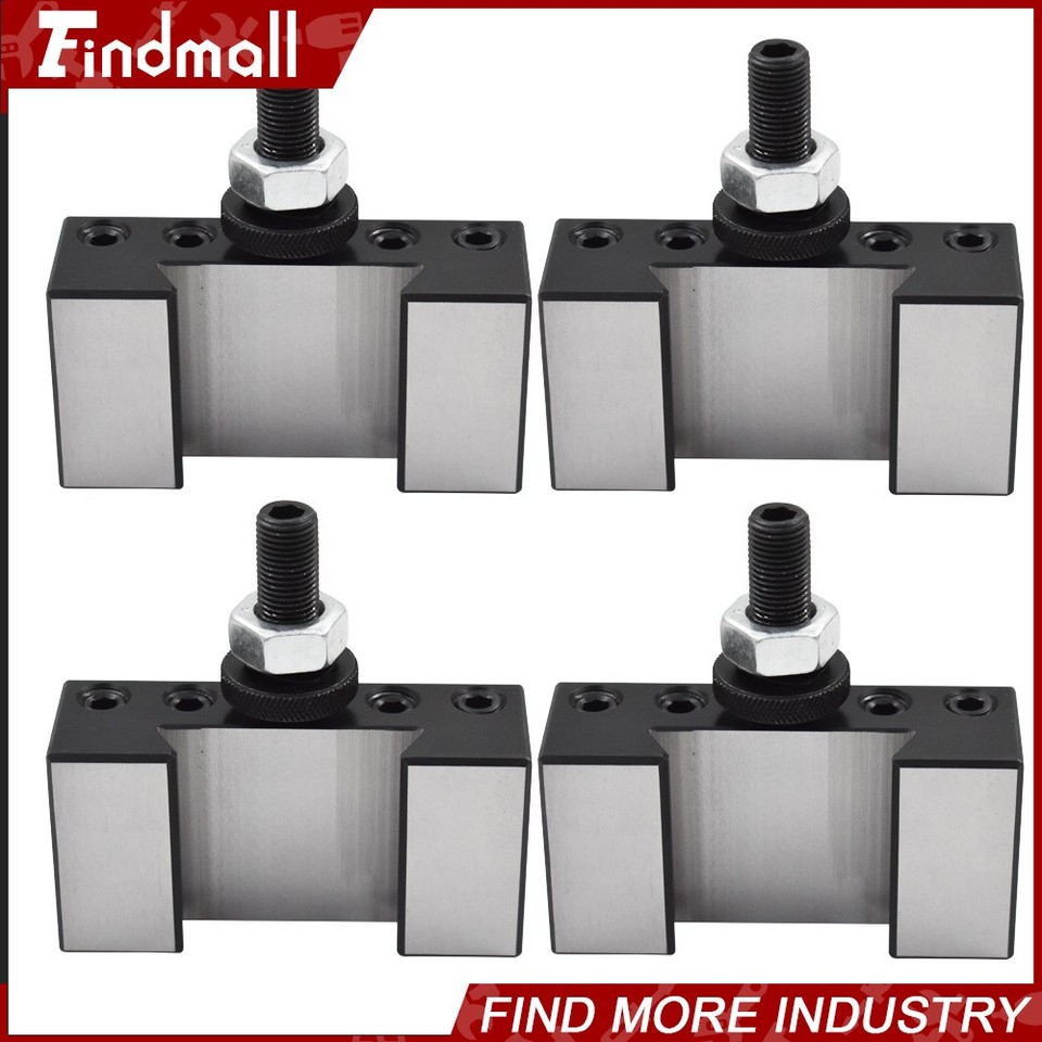 4x AXA #1 250-101 Quick Change Tool Post Turning & Facing Holder For ...
