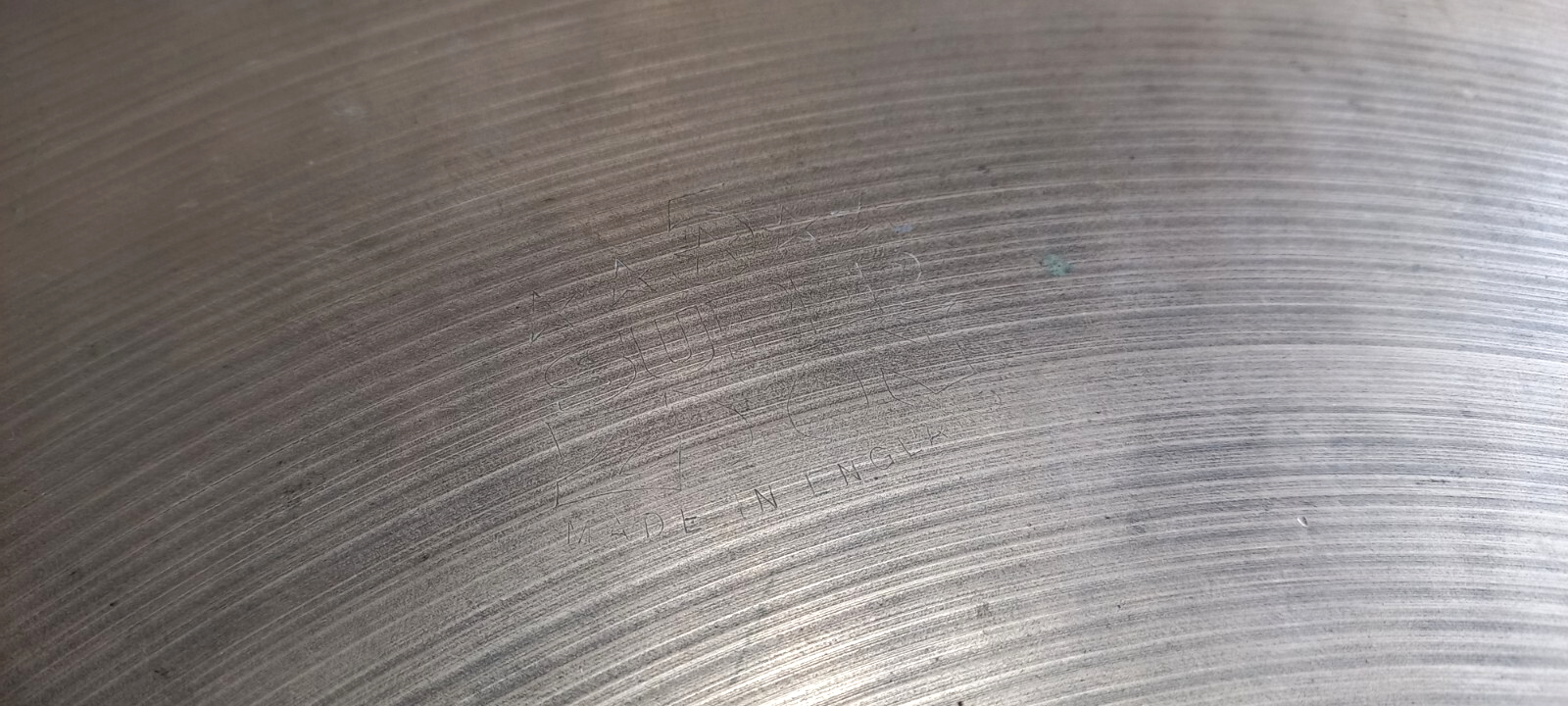 Vintage Premier Super Zyn 5* 18" cymbal 60/70s gc crash/ride 1.75k ...