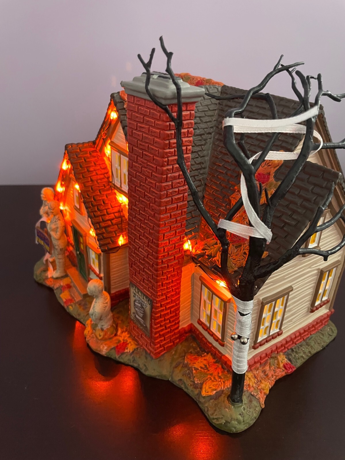 Dept 56 Halloween "The Mummy House" Brand New- Lighted Ceramic ...