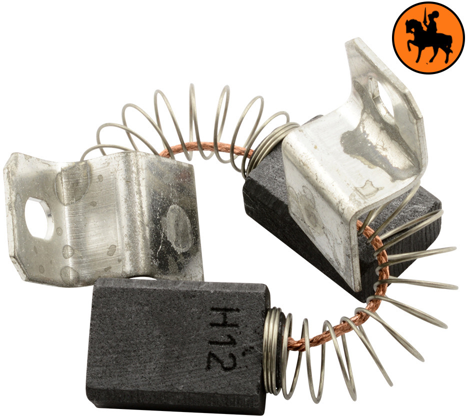 Carbon Brushes for Metabo Grinder 61268SB - 0.31x0.55x0.75'' - Replaces ...