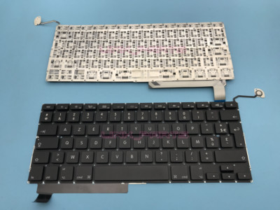 For Apple Macbook Pro Unibody 15" A1286 Azerty French Keyboard 2009 ...