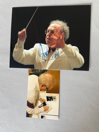 LAWRENCE FOSTER conductor in-person signed autograph 8x10 photo + proof ...
