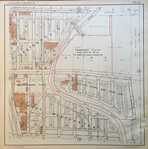 1925 KANSAS CITY MO CENTROPOLIS BIG BLUE RIVER JOHN K STARK ESTATE ...