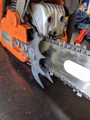 HUSQVARNA 455 460 RANCHER CHAINSAWS PRO FELLING DOG / BUCKING SPIKE SET ...