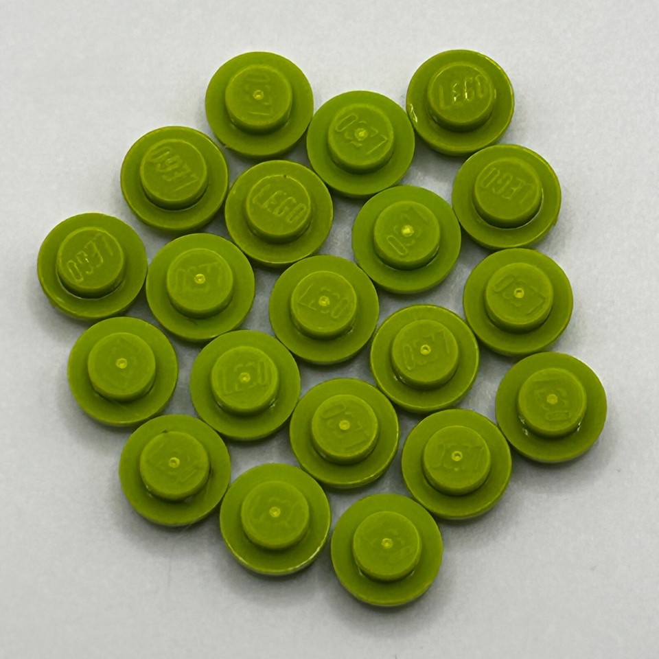 LEGO® 4073 1x1 Round Plates Bulk Lot of 20 - Pick Colors - Mosaic Dots ...