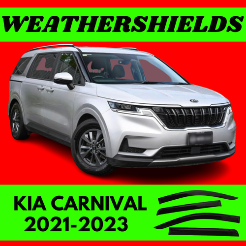 Window Door Visors For KIA CARNIVAL KA4 5-Door Mini Van (2020-2023) Sun ...