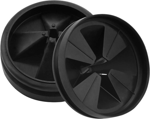 Garbage Disposal Splash Guards, 2-Pack Upgraded for InSinkErator Black ...