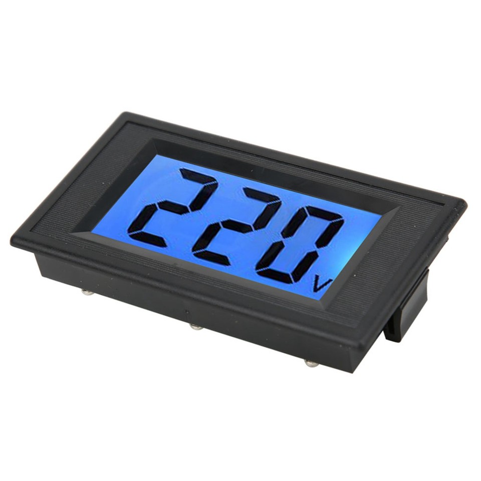 YB5135D LCD Two-Wire Digital Display Voltmeter AC Voltage Tester Meter ...