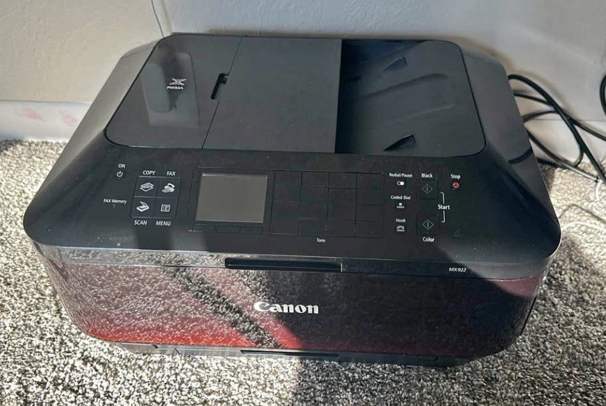 Canon PIXMA MX922 Energy Star Wireless Inkjet Office All-in-One Printer ...