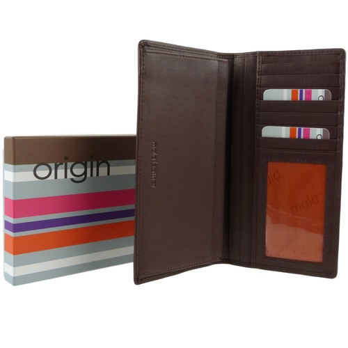Mens Quality RFID Leather Suit Wallet by Mala Leather; Origin ...