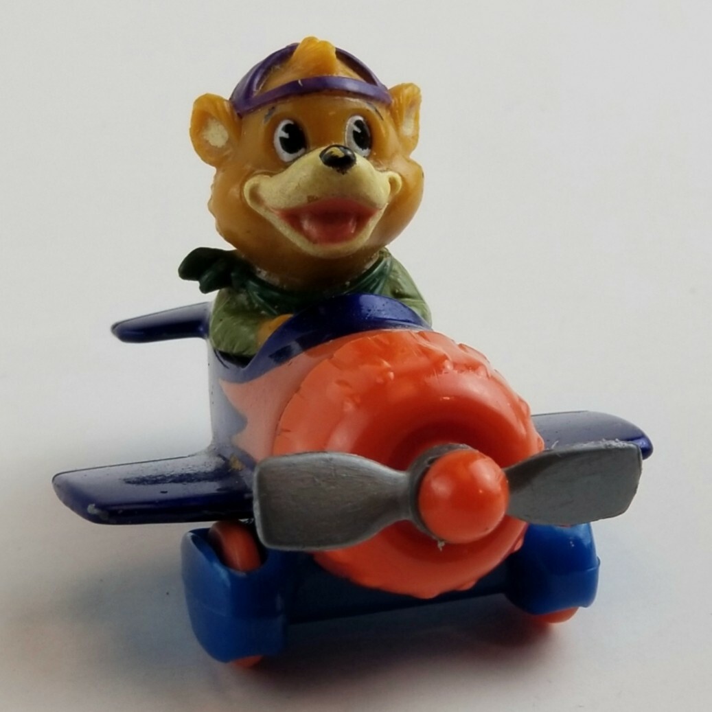 TaleSpin Kit Cloudkicker Bear Disney Diecast Metal Airplane Toy Action ...