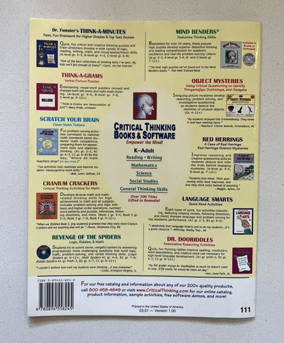Dr. Funster's Ser.: Dr. Funster's Visual B1 : Creative Problem-Solving ...