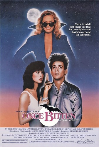 ONCE BITTEN ORIGINAL ROLLED 27x40 MOVIE POSTER 1985 LAUREN HUTTON JIM ...