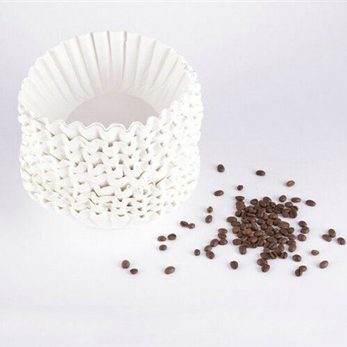 50 X White Filter Paper for Coffee Machine Brewer Espresso Maker ...