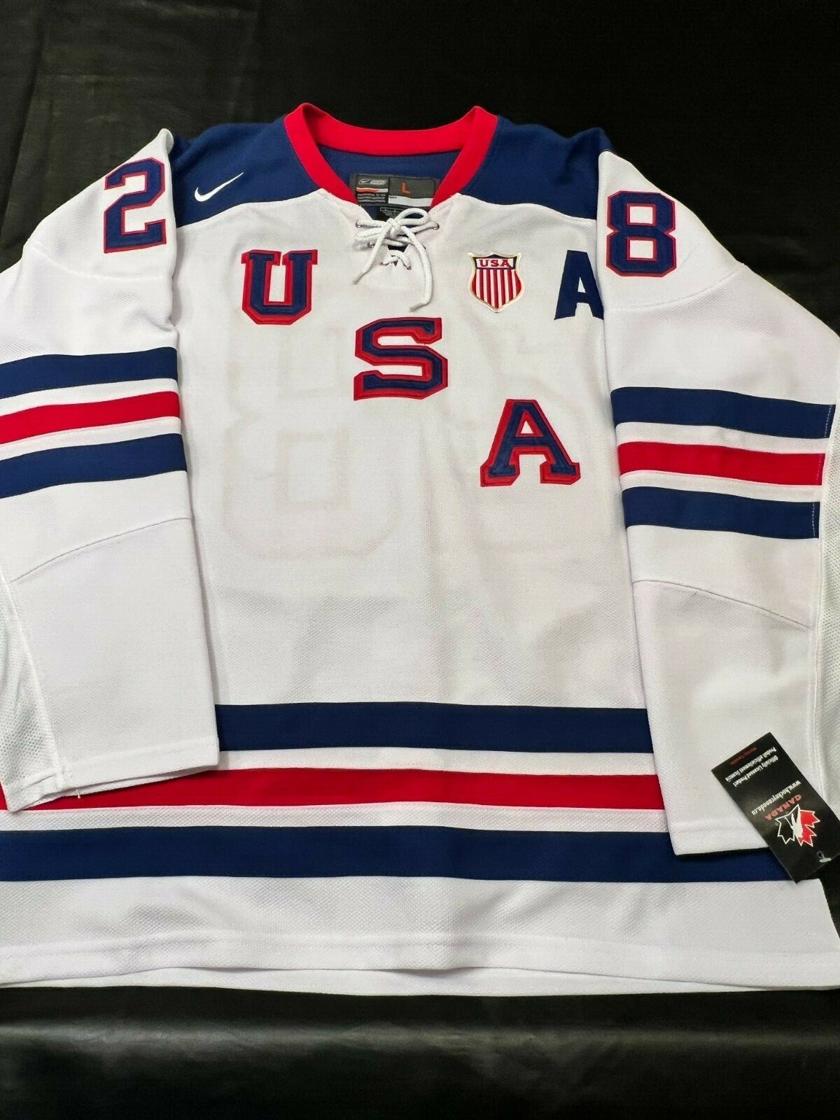 Brian Rafalski signed Team USA signed jersey - JSA COA!!!!! | eBay