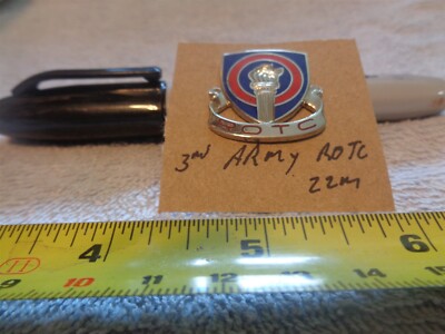 3rd Army ROTC 22M Unit Crest, DI, DUI (DRAW#110) | eBay