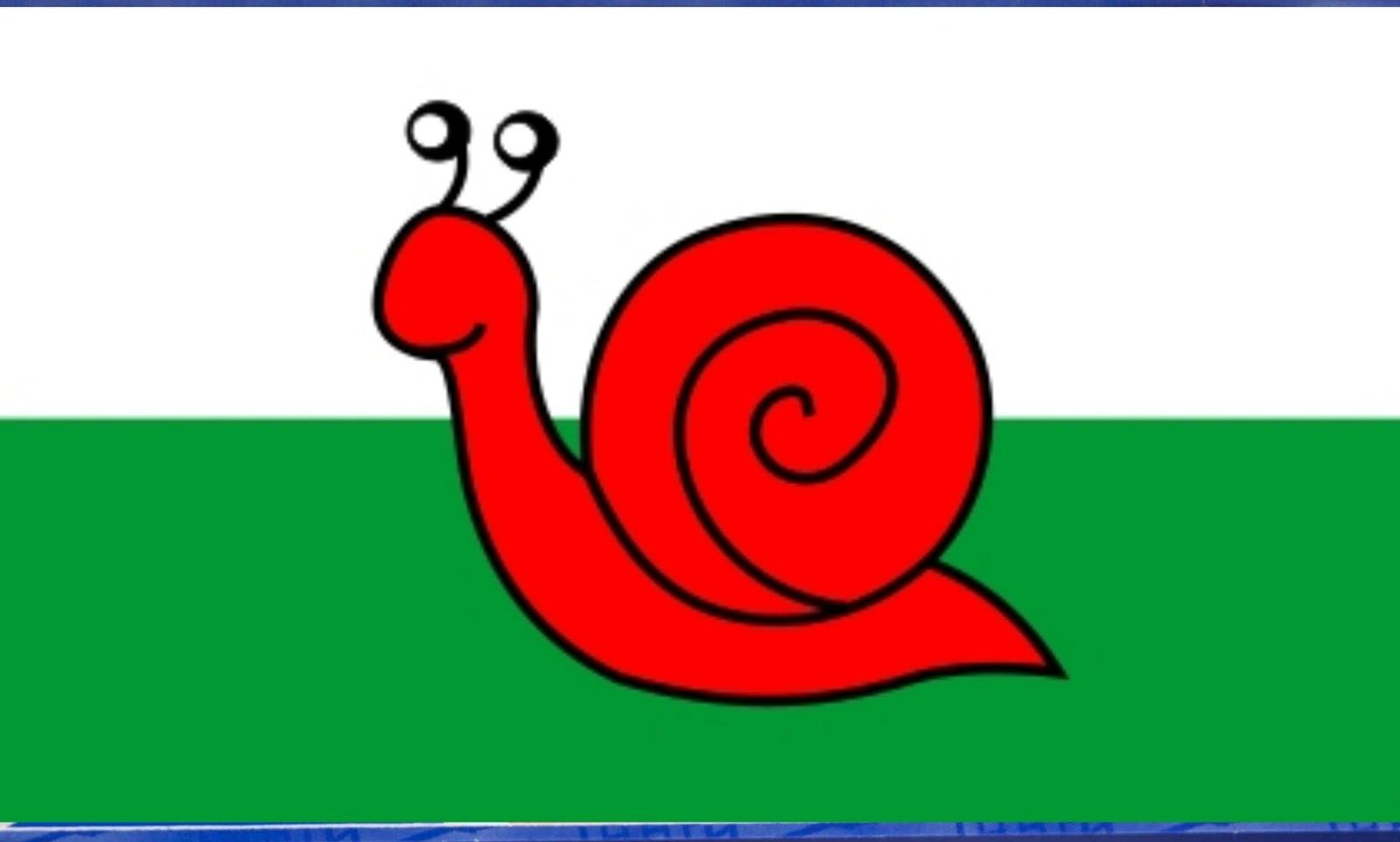 6 x WALES 20MPH SPEED PROTEST WELSH WALES CYMRU SNAIL FLAG STICKER CAR ...