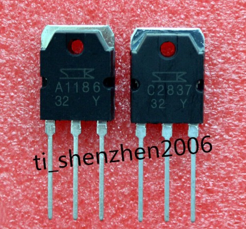 1pairs or 2pcs 2SA1186 2SC2837 A1186 C2837 Integrated Circuit IC #T5 | eBay