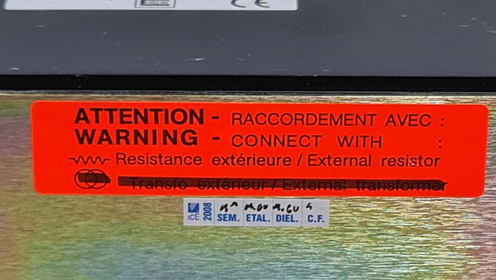 CEE / ICE IMM7960 MOTOR PROTECTION RELAY IMM 7960 IN:5A 110V 60Hz #1 | eBay