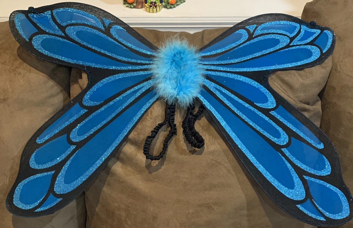 Blue Butterfly Wings Costume