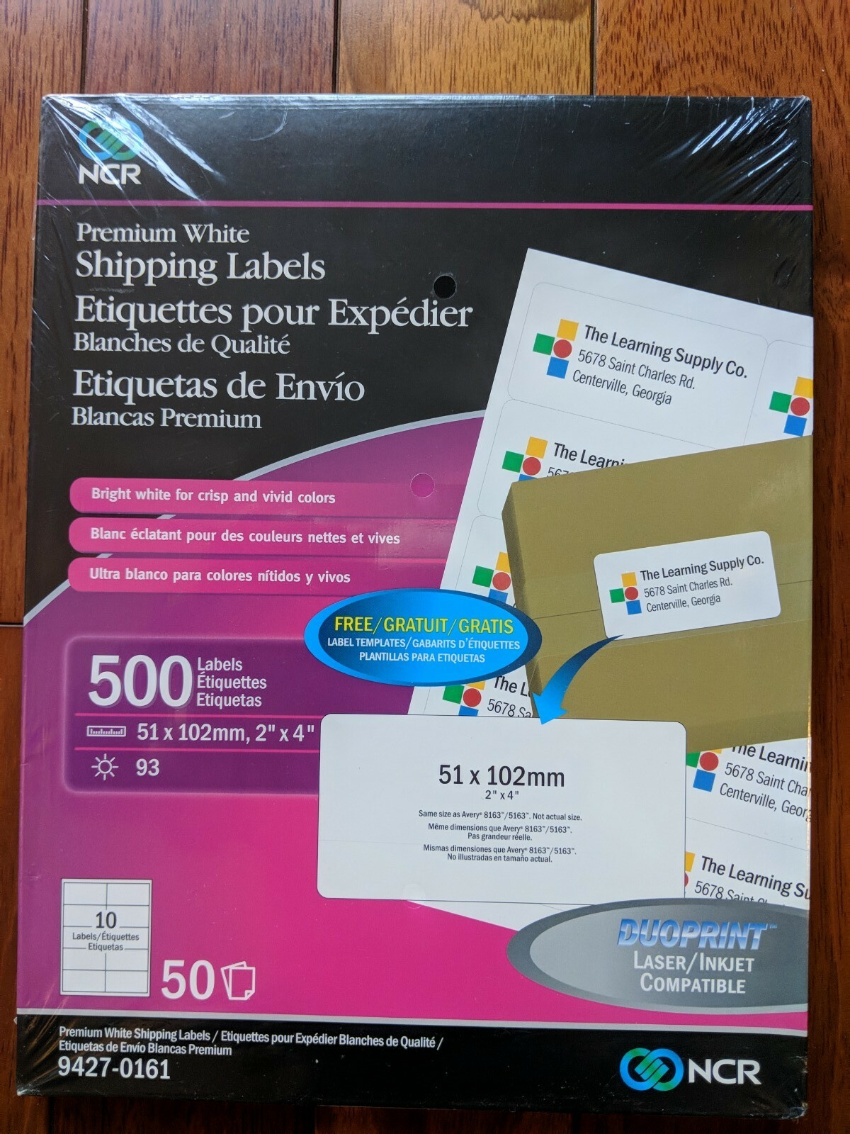 NCR+PREMIUM+WHITE+2%22+%22+LABELS+-910+LABELS-+LASER%2FINKJET ...