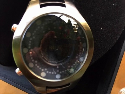 ZENON SOLSUNO WATCH RARE BLACK DIAL COMPLEX LED ANALOG TIME KEEPER ...