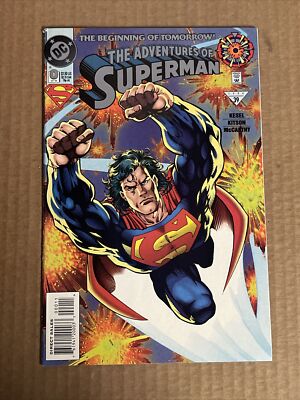 ADVENTURES OF SUPERMAN #0 FIRST PRINT DC COMICS (1994) ZERO HOUR | eBay