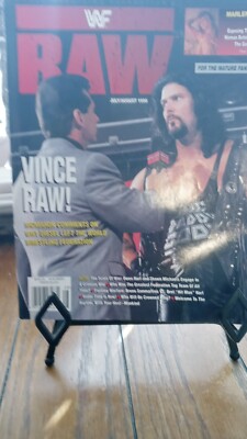 WWF Raw Magazine-July/August 1996 Vince McMahon /Diesel Marlena Poster ...