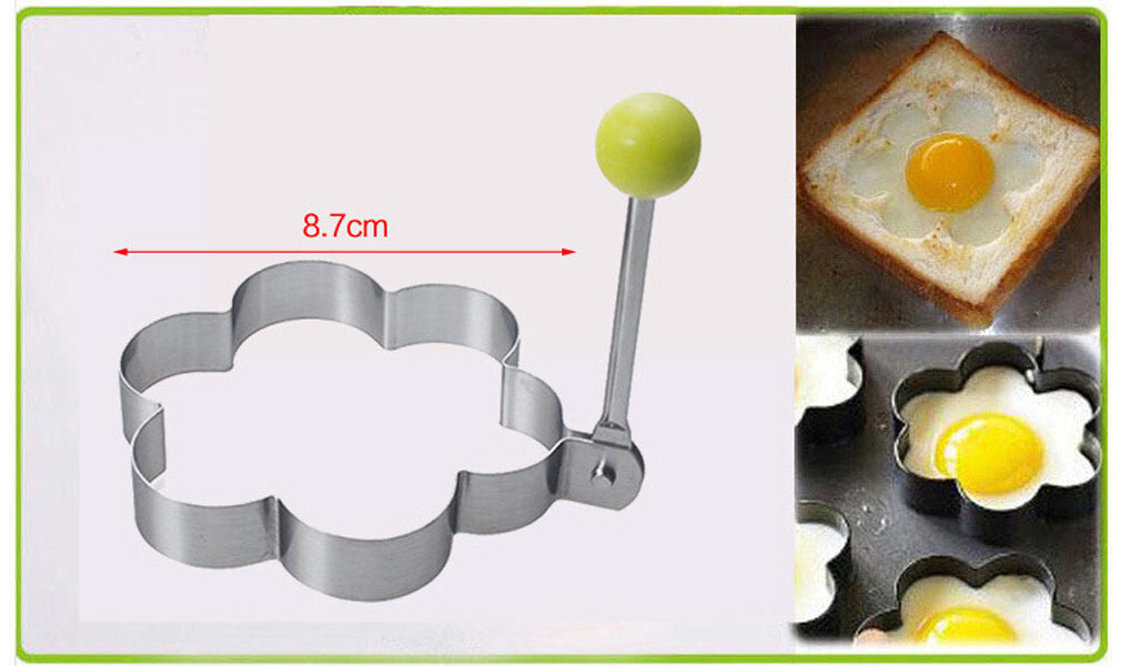 5pcs/Set Egg Mold Pancake Mould Ring Fried Cooking Shaper Kitchen Tools ...