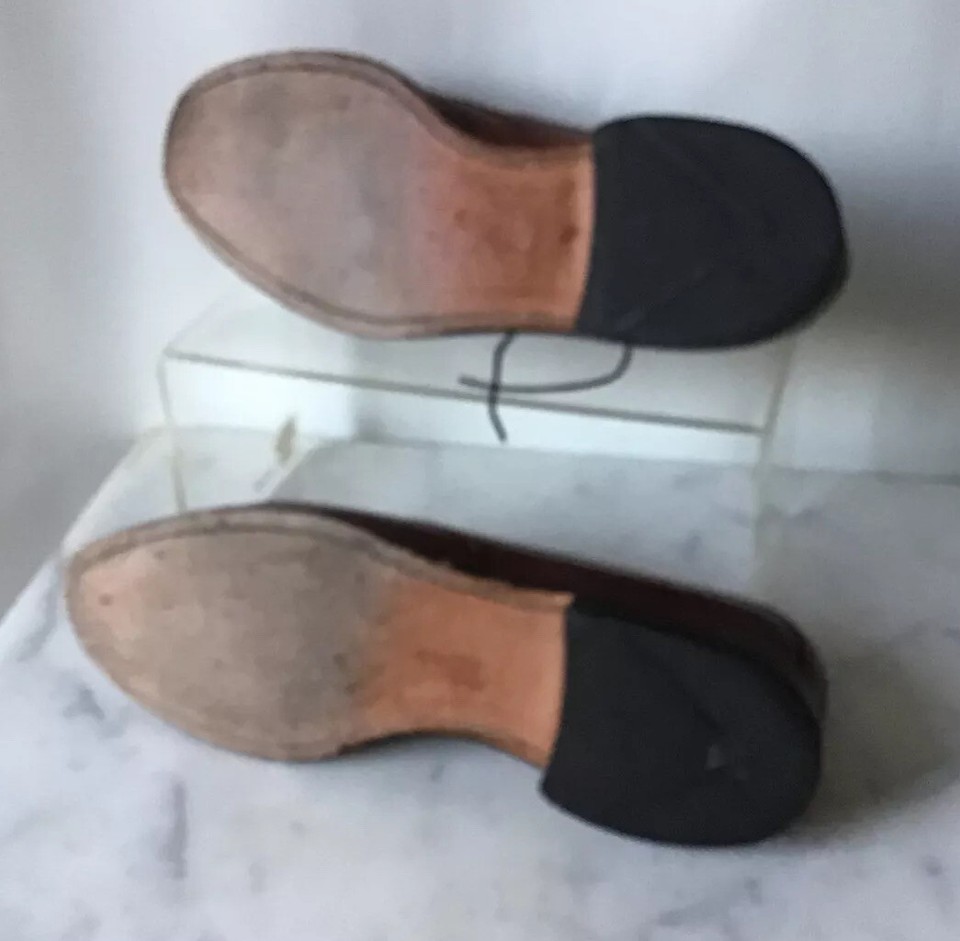 Allen Edmonds Kingsley Saddle Balmoral Derby Oxfords Shoes Sz 9.5 D ...