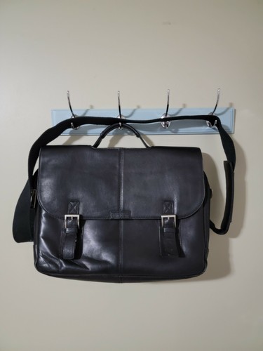 Samsonite Soft Sided Leather Briefcase/Laptop Carrier with a Vintage ...