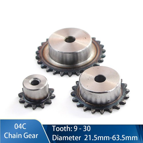 04C Chain Drive Sprocket #25 Roller Chain Sprockets 9-50T Diameter 21 ...