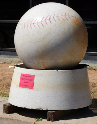 Levitating Baseball Water Fountain Arizona Diamondbacks Chase Field ...
