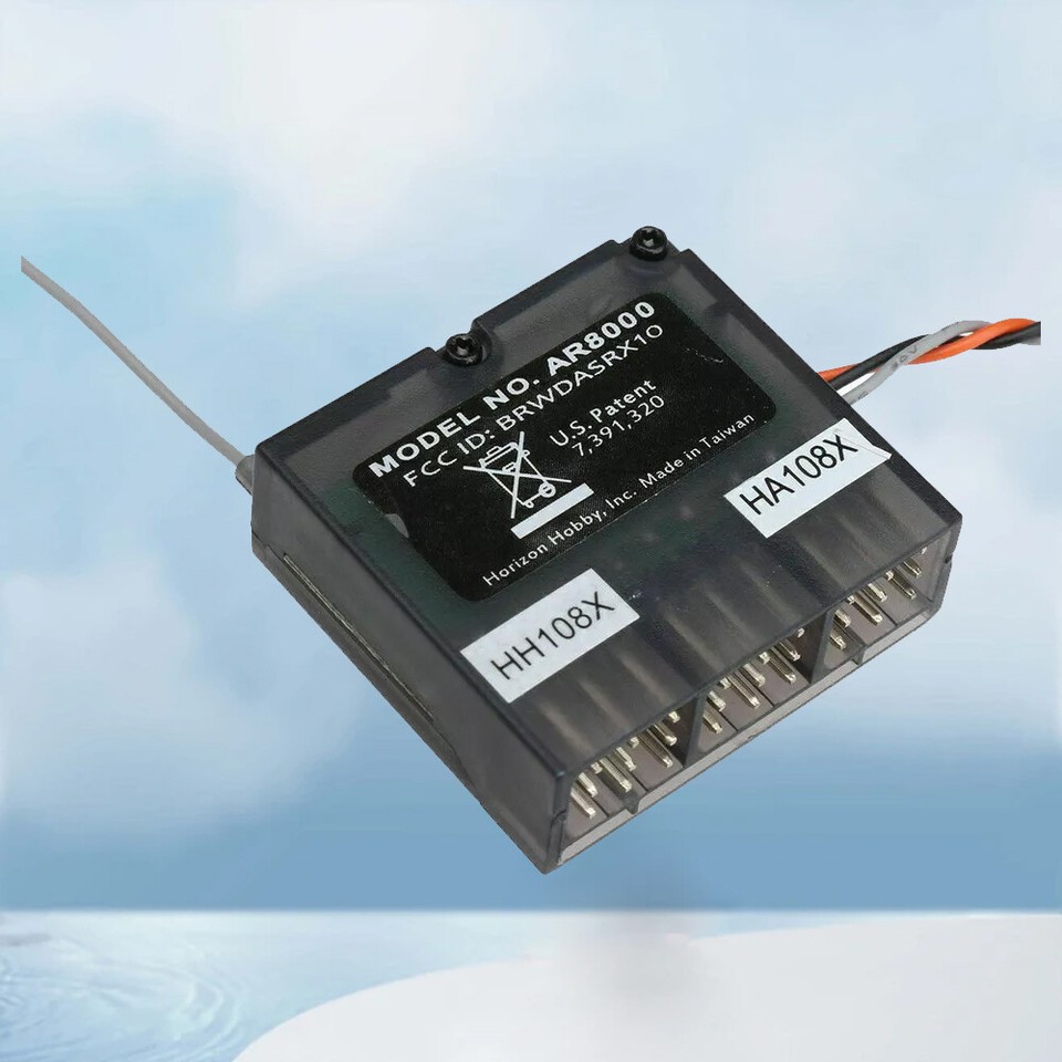 8CH Receiver Extended DSMX Channel For Spektrum DX7s DX8 DX9 Dx18 2 ...