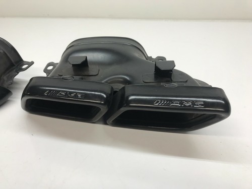 MERCEDES BENZ C63 AMG TAIL PIPE EXHUAST COVER TIPS SET A2054900427 ...