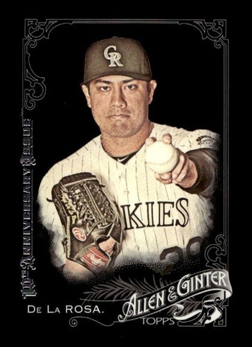 2015 Topps Allen & Ginter's - Jorge De La Rosa #307 X: 10th Anniversary ...