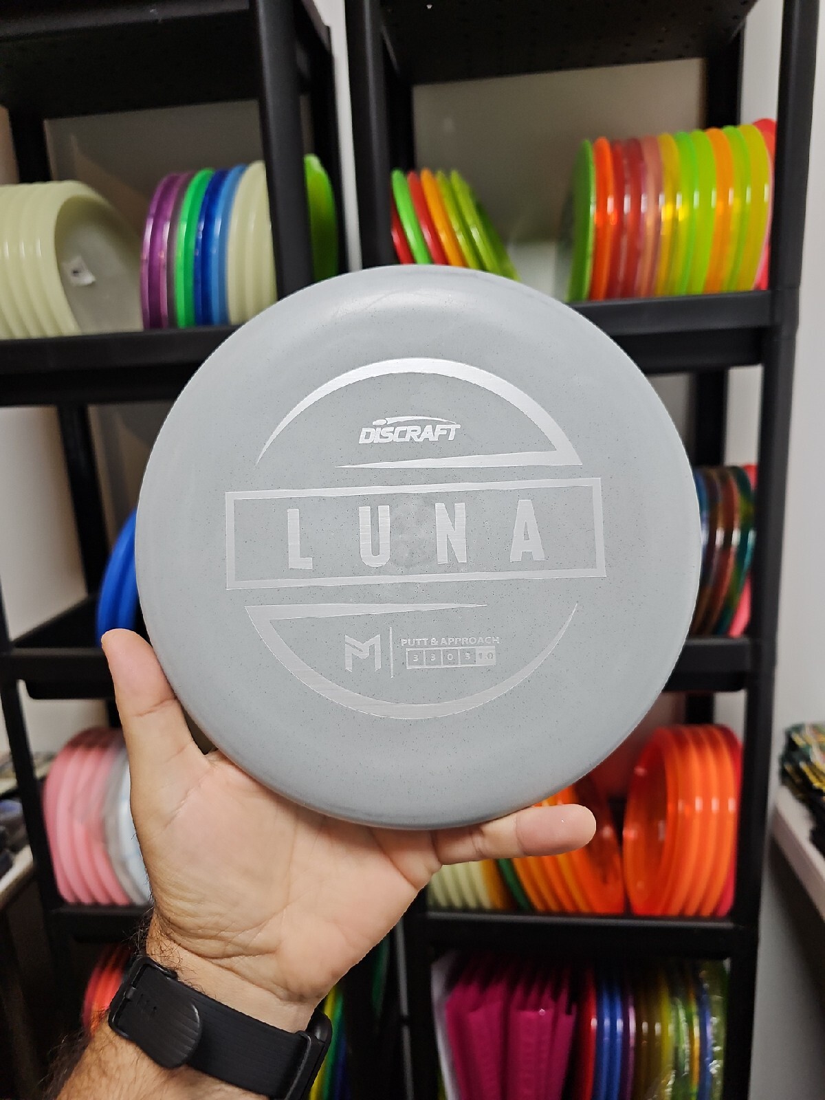Discraft Paul McBeth Luna 173-174g #6 Disc Golf Putter 3/3/0/3 discs | eBay