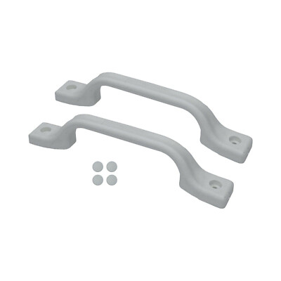 White Grab Handle RV Boat Auto Truck Marine Jet Ski 9-1/4" Assist ...