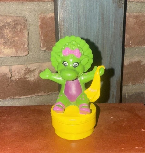2000 Lyons DecoPac Barney Baby Bop Girl Dinosaur Ink Stamper Stamp | eBay