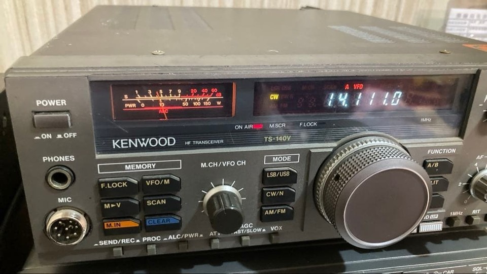 TRIO Kenwood TS-140V 3.5-30MHz HF Transceiver Ham Radio Japan | eBay UK