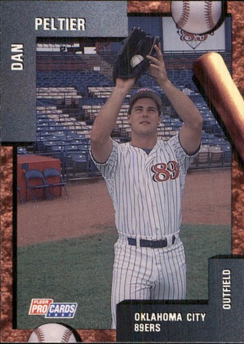Dan Peltier 1992 Fleer ProCards #1927 RC Oklahoma City 89ers ...