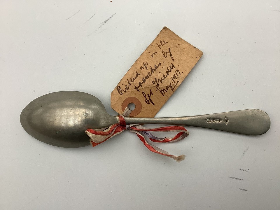 Vintage Military Spoon From WW1. Picked Up On The Somme Battlefield ...