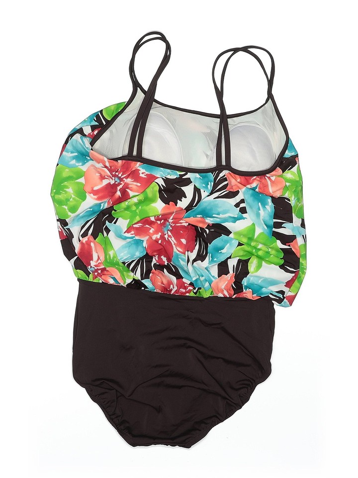 Paradise Bay Women Brown One Piece Swimsuit 10 | eBay