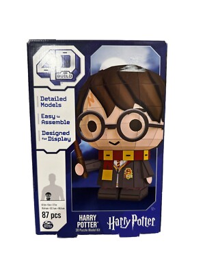 4D Build, Harry Potter Character 3D Puzzle Model Kit 87 Pcs | Harry ...