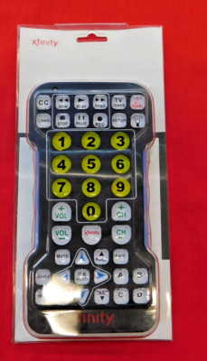 Xfinity Large Button Lighted Remote Control for Xfinity & Comcast Set ...