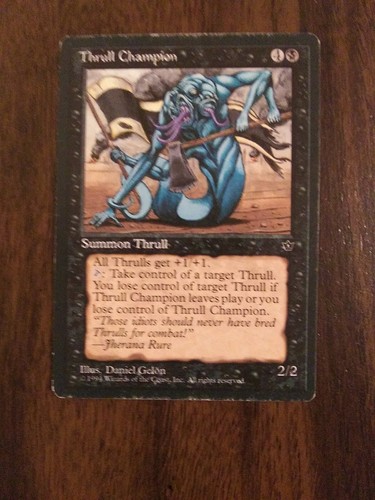 Thrull Champion x1 HP English Fallen Empires MTG Magic the Gathering | eBay