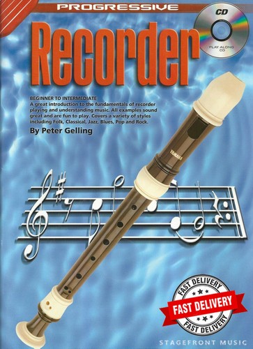 PROGRESSIVE RECORDER METHOD - FREE CD - TEACH YOURSELF HOW TO PLAY ...