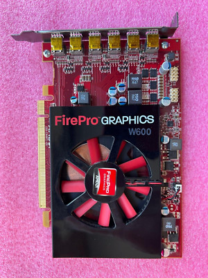 AMD FirePro W600 2GB GDDR5 6 Mini DP Video Graphics Card 109-C44971-00 | eBay UK