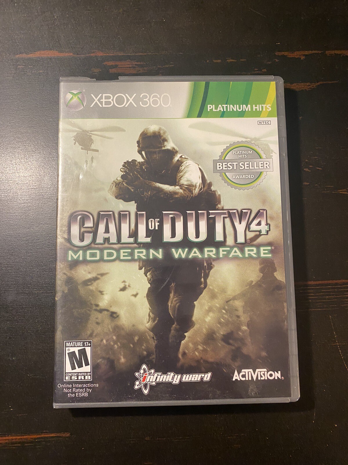 Call of Duty 4: Modern Warfare MW4 - Platinum Hits Best Seller - Xbox ...